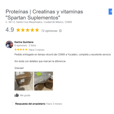 Spartan Supplements México I Proteínas, creatinas y más suplementos – spartansupplements