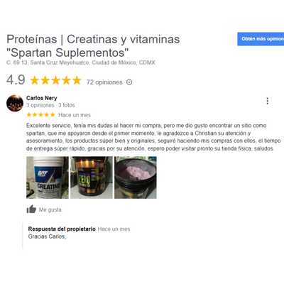 Spartan Supplements México I Proteínas, creatinas y más suplementos – spartansupplements